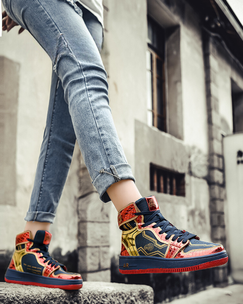 Techwear Coolshine High-Top Platform Unisex Sneakers – Techwear Official