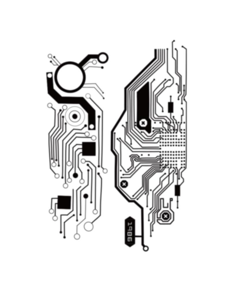 AI Sleeve Cyberpunk Tattoo – Techwear Official