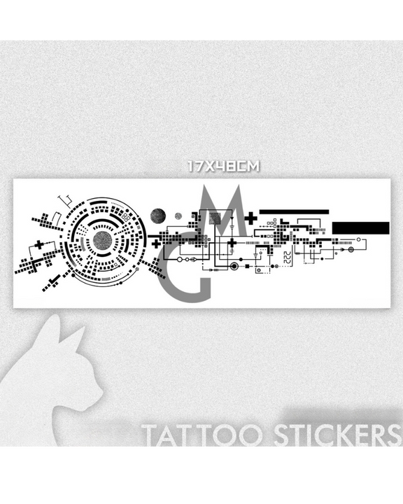 Cyberpunk Arm Tattoo – Techwear Official