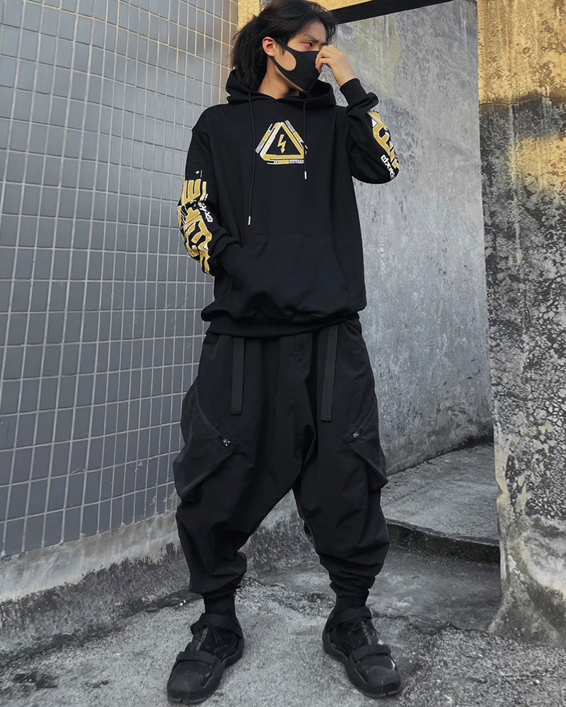 Cyberpunk Futuristic Sci-fi Functional Hoodie – Techwear Official