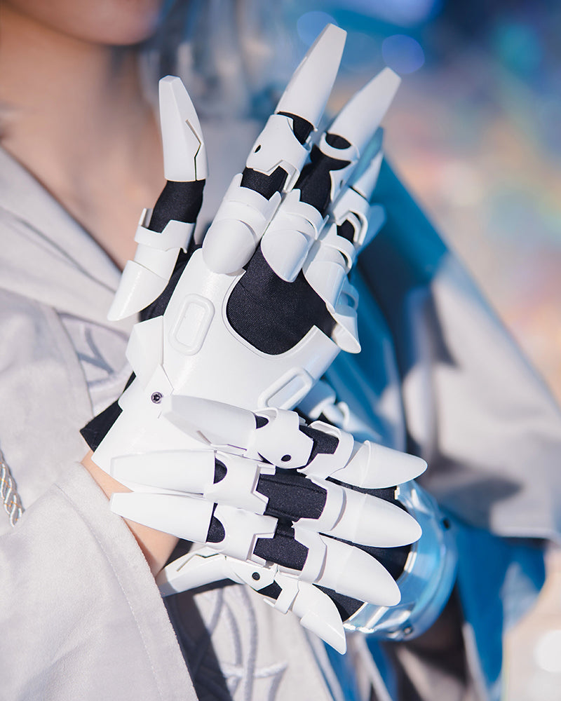 Cyberpunk Mechanical Knight Hand Gloves – Techwear Official