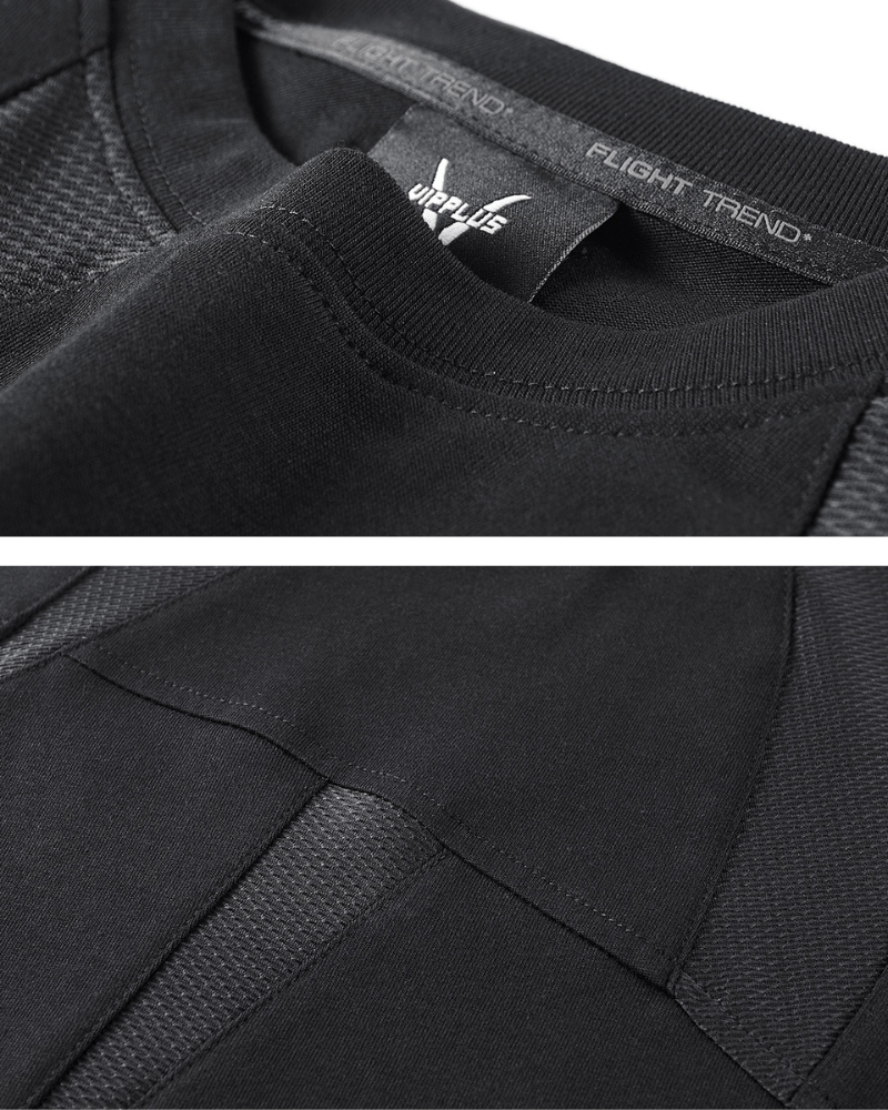 Geometric Patchwork Techwear T-Shirt – Techwear Official