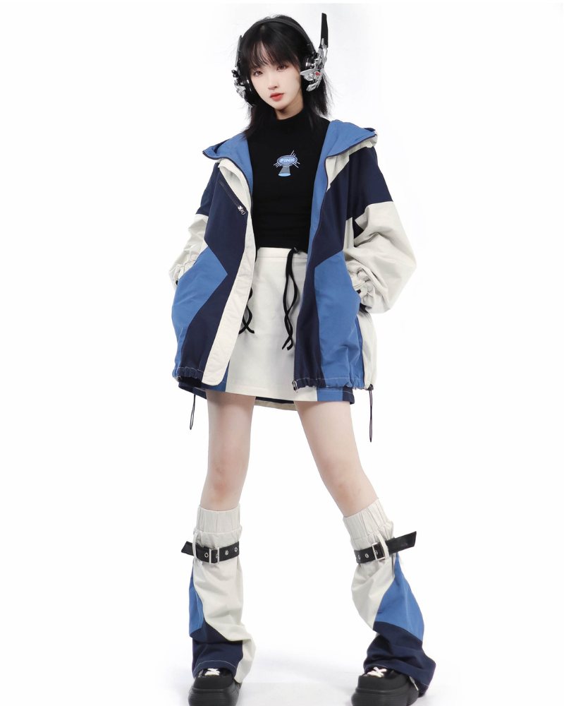 Mechanical Futuristic Jacket Skirt Set（Sold Separately） – Techwear Official