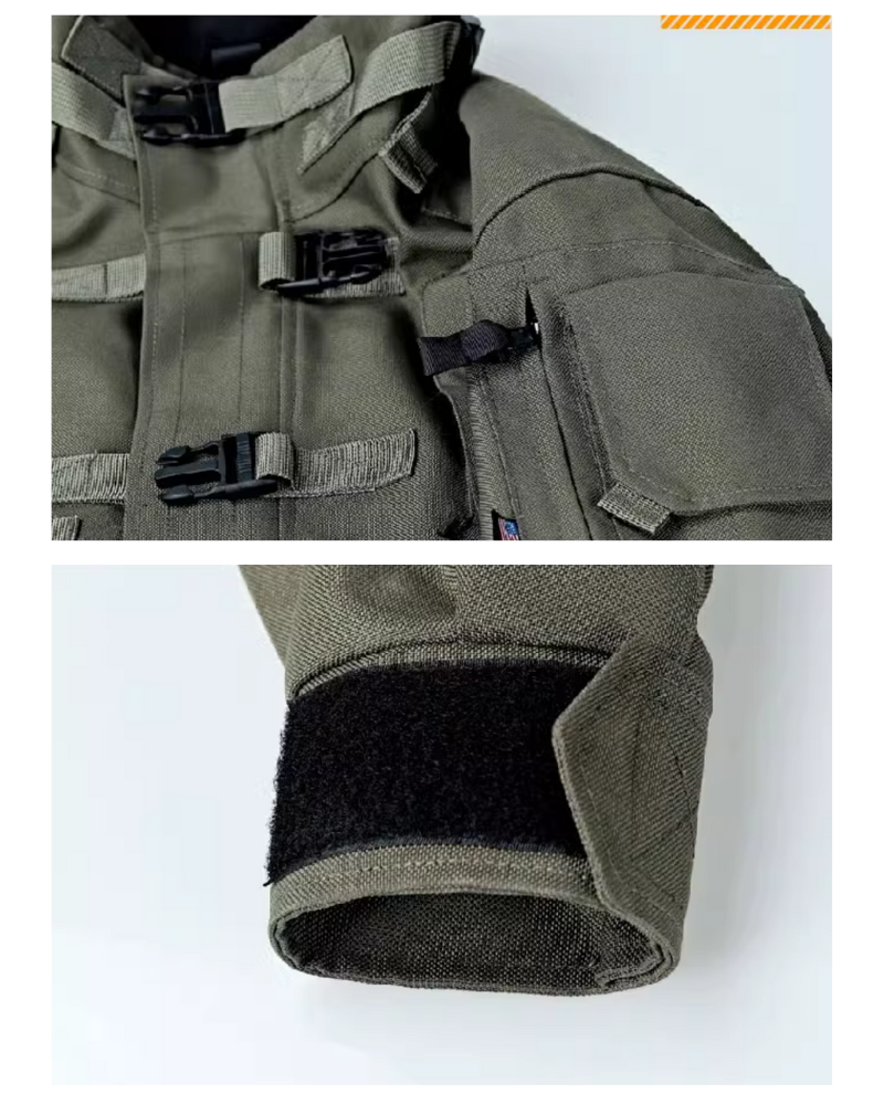 Outdoor Functional Stand Up Collar Tactical Jacket – Techwear Official