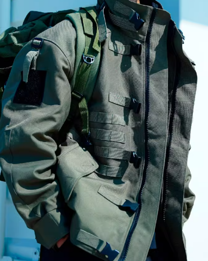 Outdoor Functional Stand Up Collar Tactical Jacket – Techwear Official
