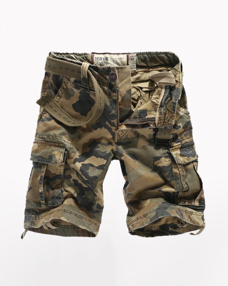 Outdoor Multi-Pocket Tactical Camo Jorts – Techwear Official