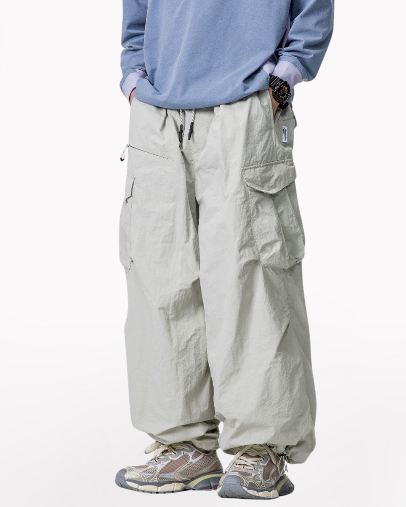 Outdoor Unisex Windproof Cargo Hiking Baggy Pants – Techwear Official