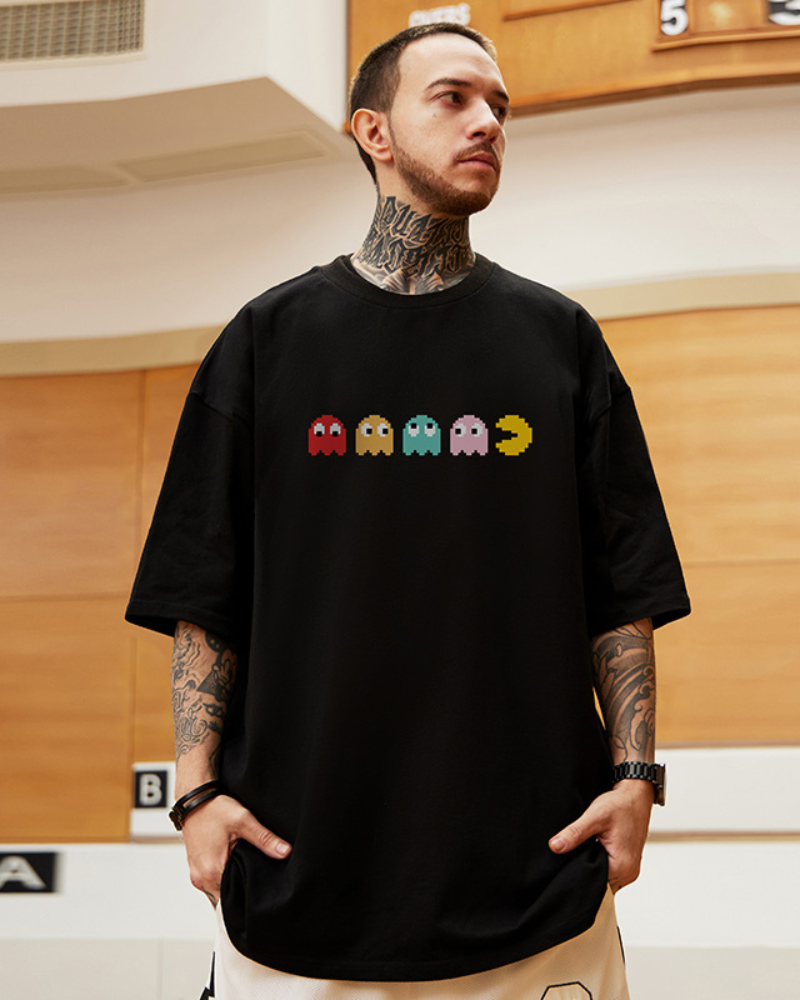 Oversize Streetwear Game Over T-Shirt – Techwear Official