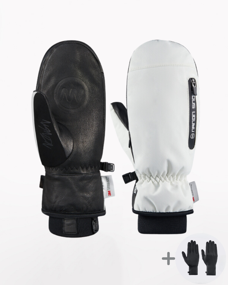 Ski Wear Snowboard Waterproof Dual-Layer Ski Gloves – Techwear Official