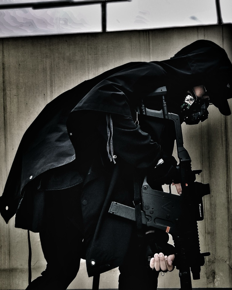 Techwear Waterproof Cyberpunk Samurai Cloak Jacket – Techwear Official