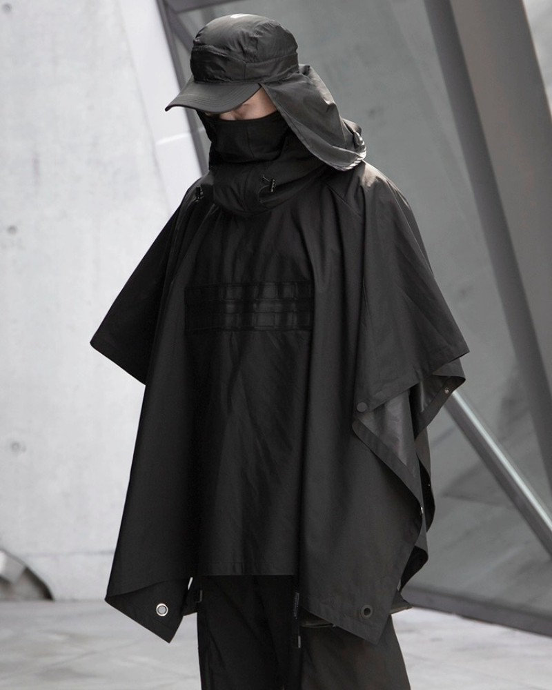 Techwear Waterproof Cyberpunk Samurai Cloak Jacket – Techwear Official