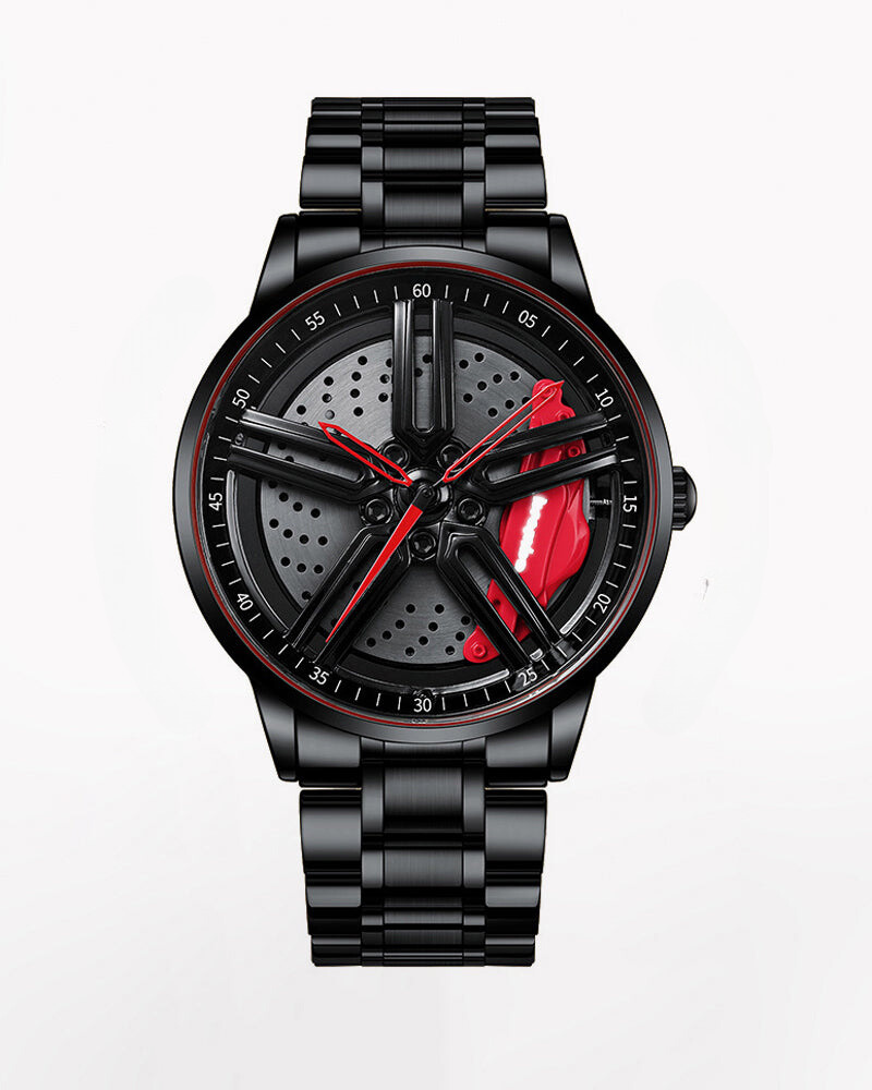 Techwear Fast & Furious Car Wheel Non Spinning Watch – Techwear Official