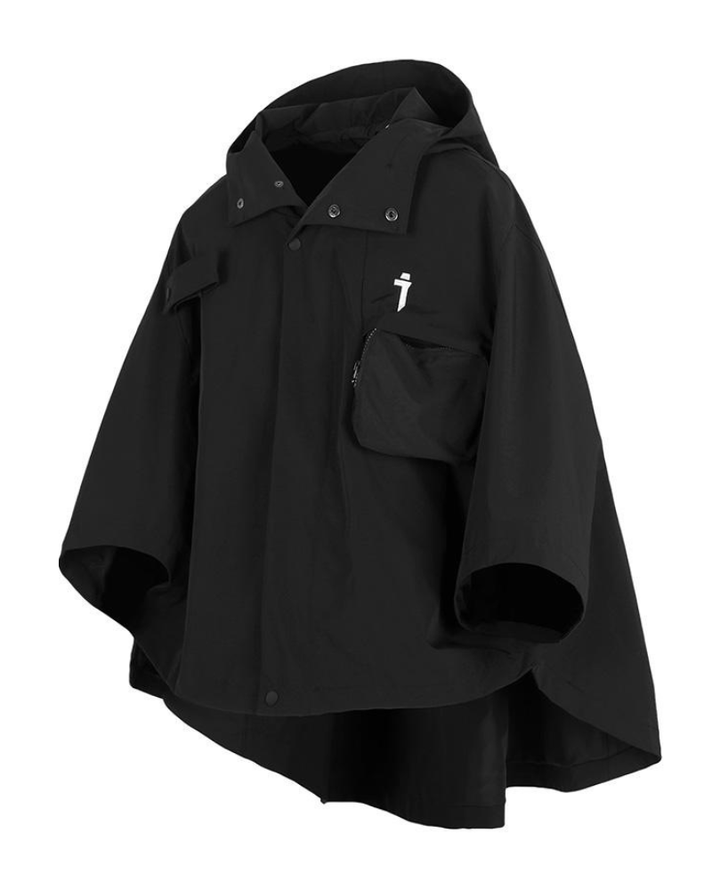 Techwear Functional Cape Jacket – Techwear Official