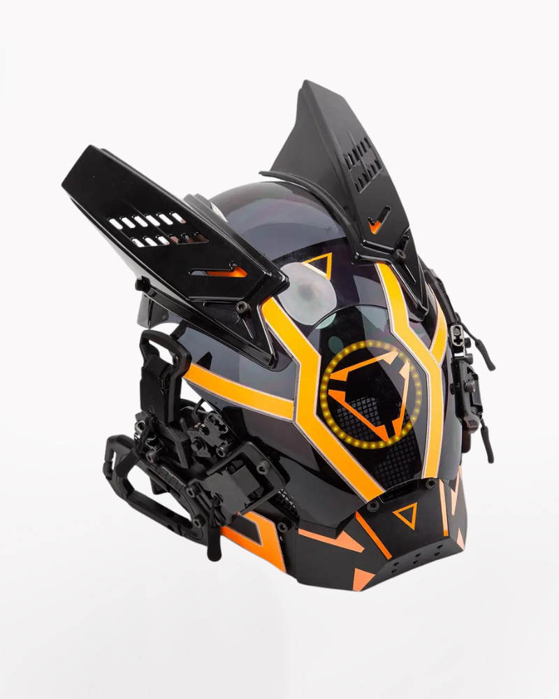 Techwear LED Cyberpunk Helmet Mask – Techwear Official
