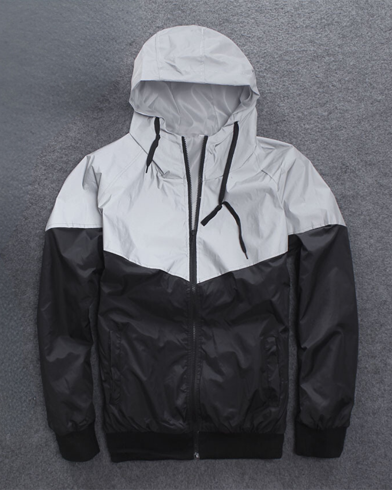 Techwear Color Block Reflective Jacket – Techwear Official