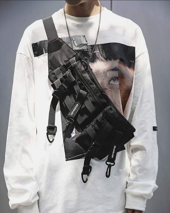 Techwear Sling Chest Bag – Techwear Official