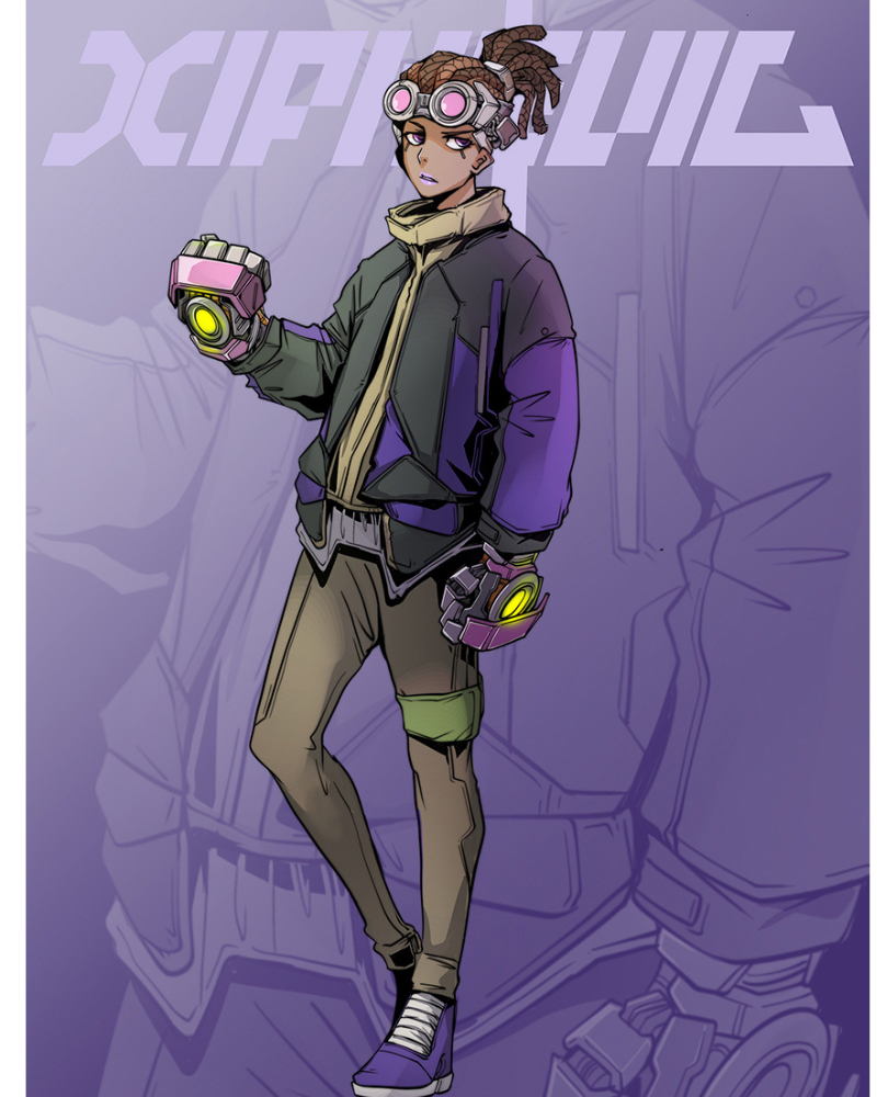 XIPHEVIL Cyberpunk Outfits Exotic Hacker Urban Winter Jacket – Techwear ...