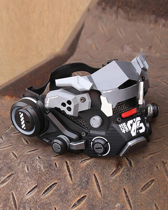 Cyberpunk Mesh Half Face Mask – Techwear Official