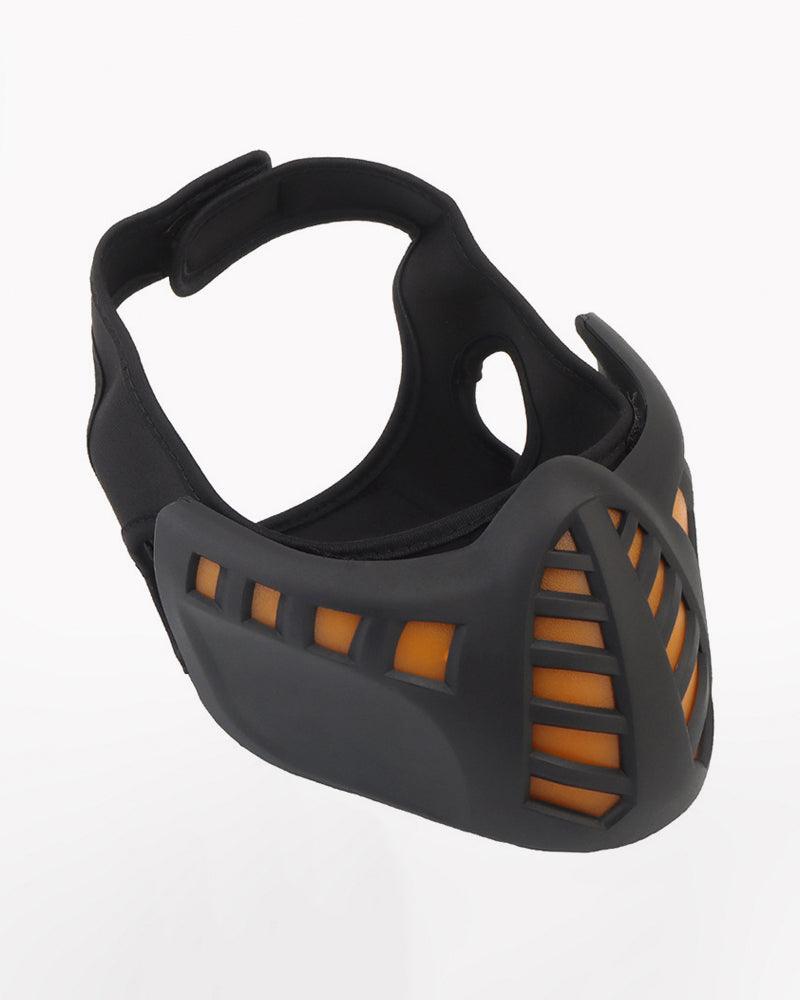 Cyberpunk Cosplay LED Scorpion Half Face Mask – Techwear Official