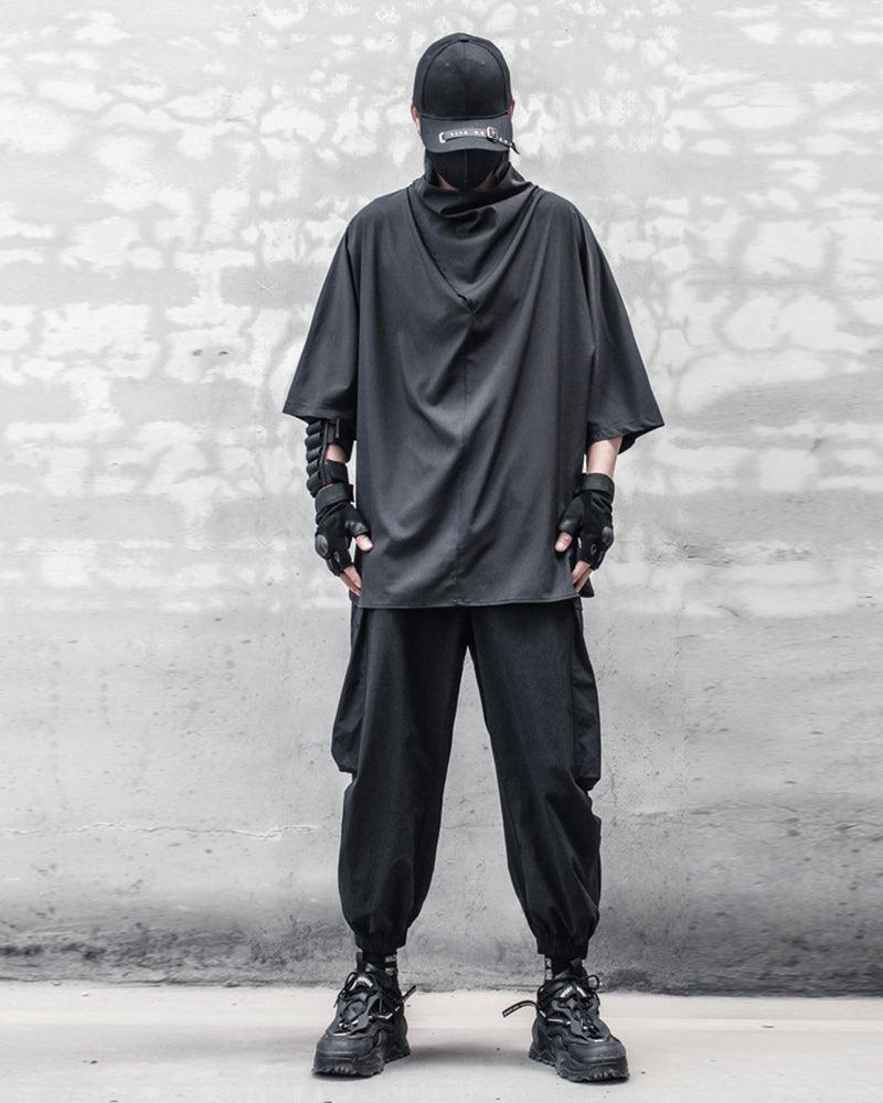Yamamoto Japanese Techwear Loose Bat T-Shirt – Techwear Official