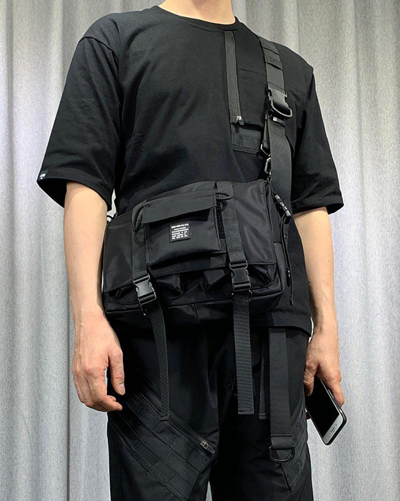 Functional Streetwear Sling Messenger Bag – Techwear Official