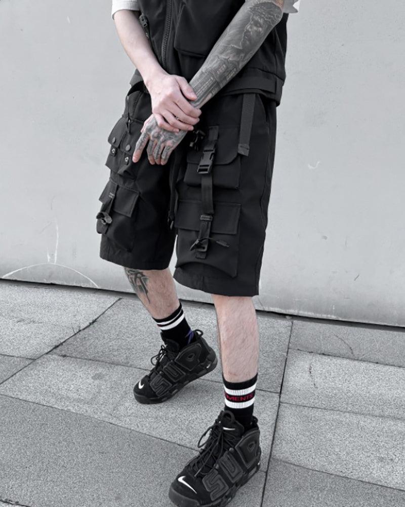 Functional Multi-pocket Cargo Shorts – Techwear Official