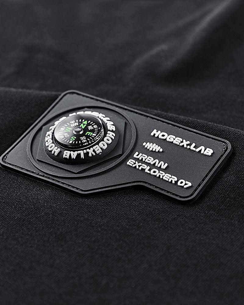 Functional Plaid Patchwork Techwear T-Shirt – Techwear Official