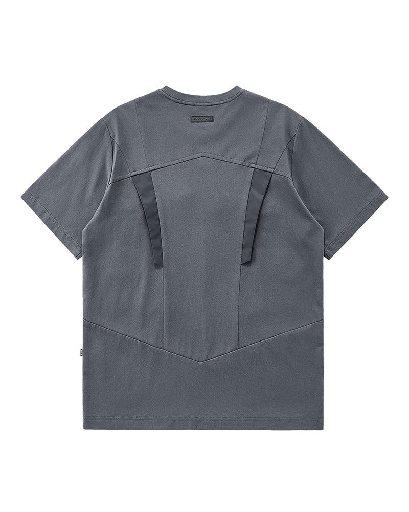 Reflective Strip Splicing Techwear T-Shirt – Techwear Official