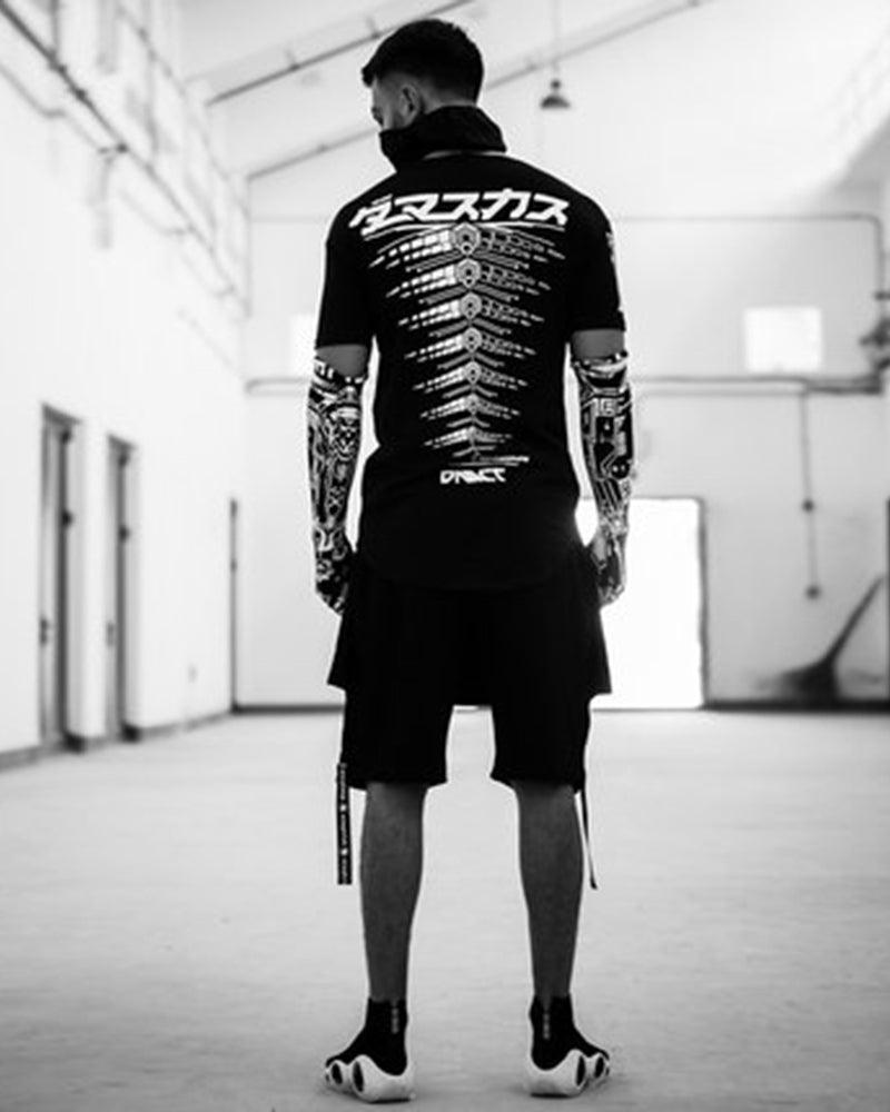 Futuristic Cyberpunk Techwear T-Shirt – Techwear Official