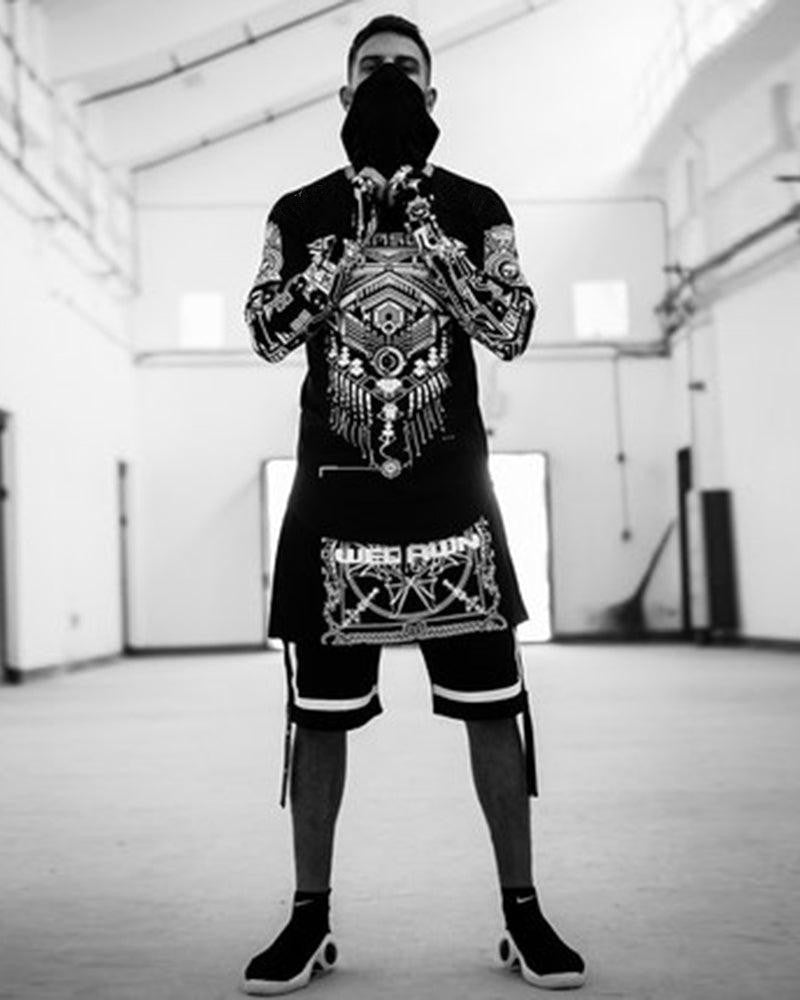 Futuristic Cyberpunk Techwear T-Shirt – Techwear Official