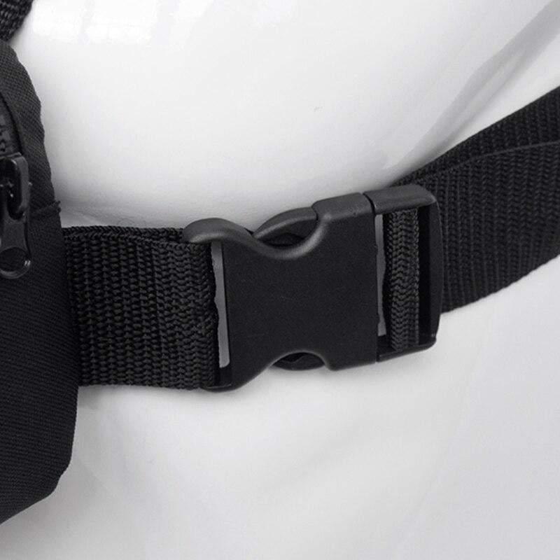 Techwear Mesh Zipper Sports Chest Bag – Techwear Official