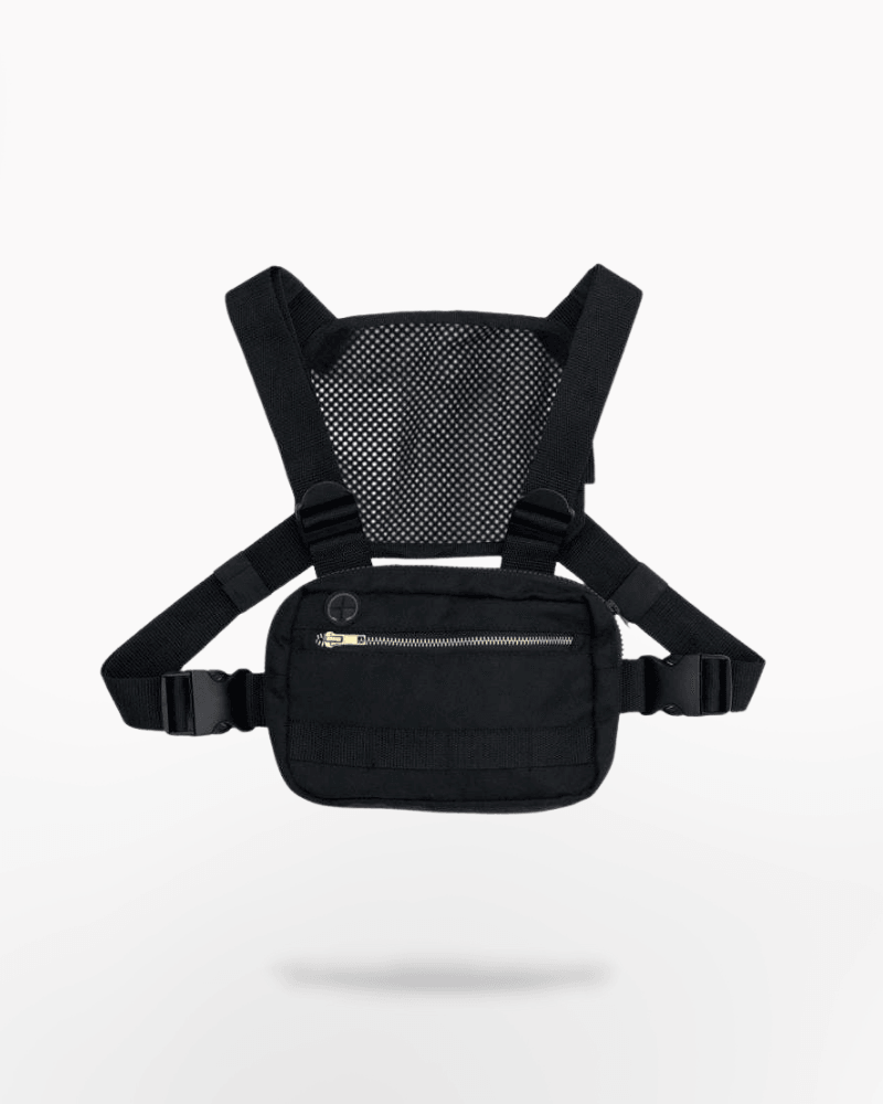 Techwear Mesh Zipper Sports Chest Bag – Techwear Official