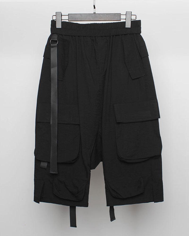 Ninja Techwear Long Cargo Shorts – Techwear Official