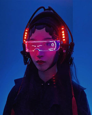 Out of Space Cyberpunk Futuristic Necklace – Techwear Official