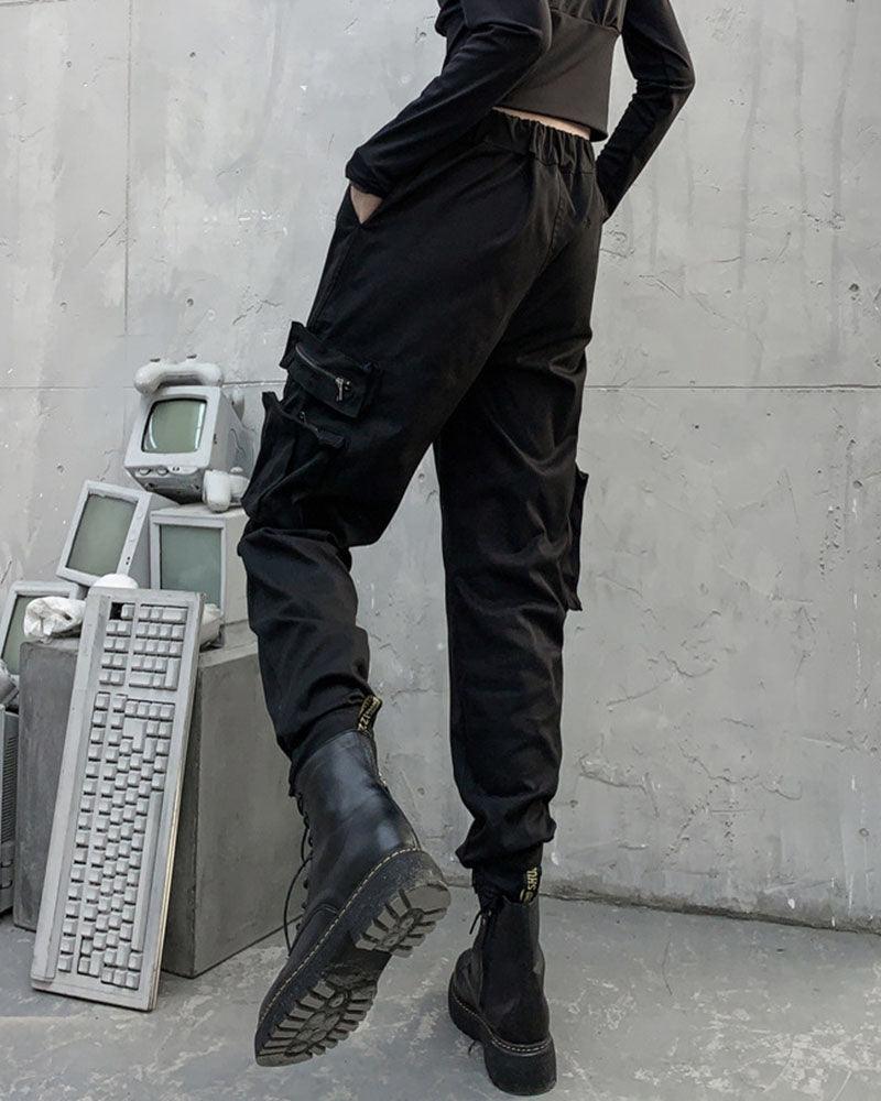 Techwear Outfits Black Jacket And Pants Set（Sold Separately） – Techwear ...
