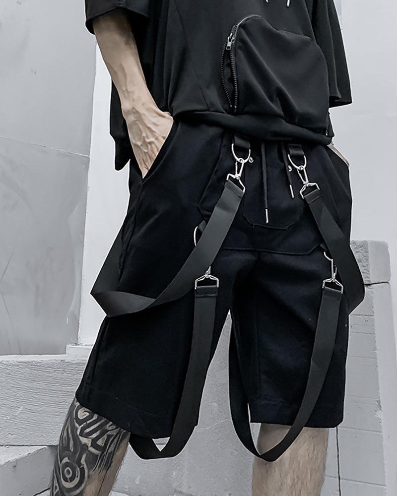 Techwear Ribbon Cargo Shorts – Techwear Official