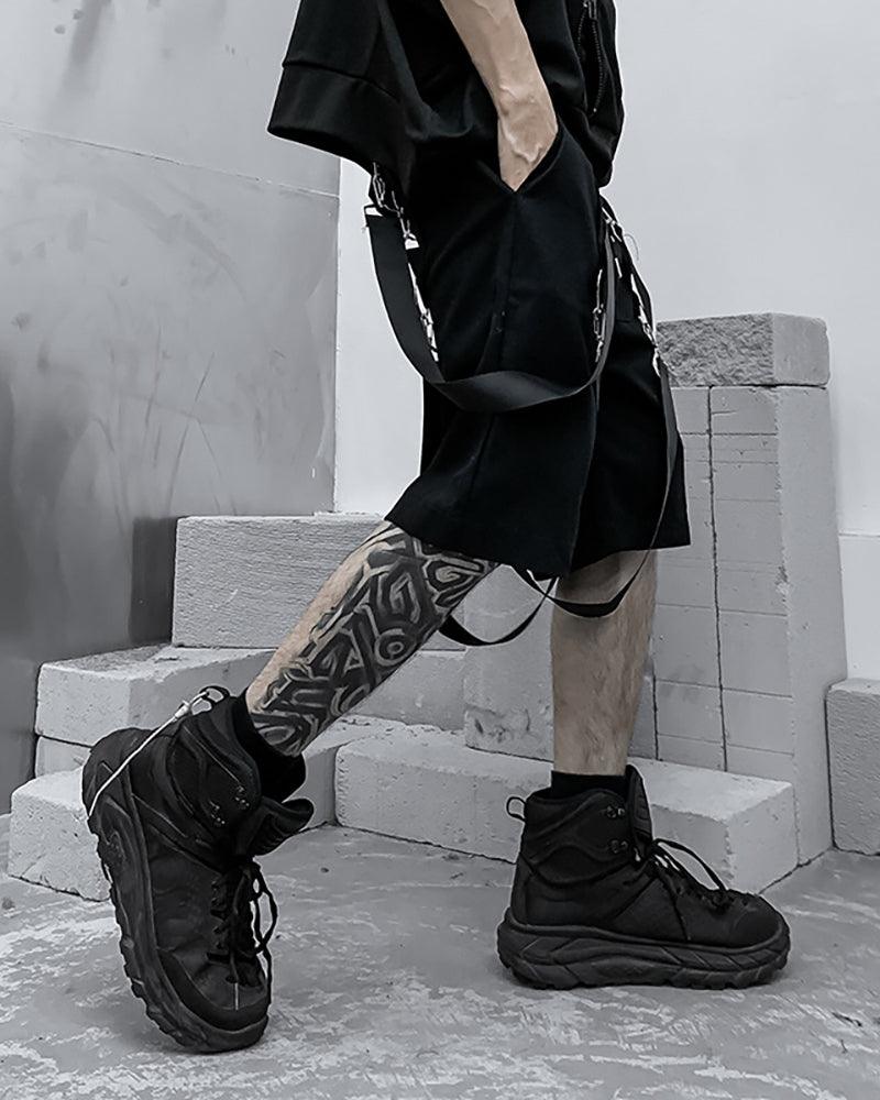 Techwear Ribbon Cargo Shorts – Techwear Official