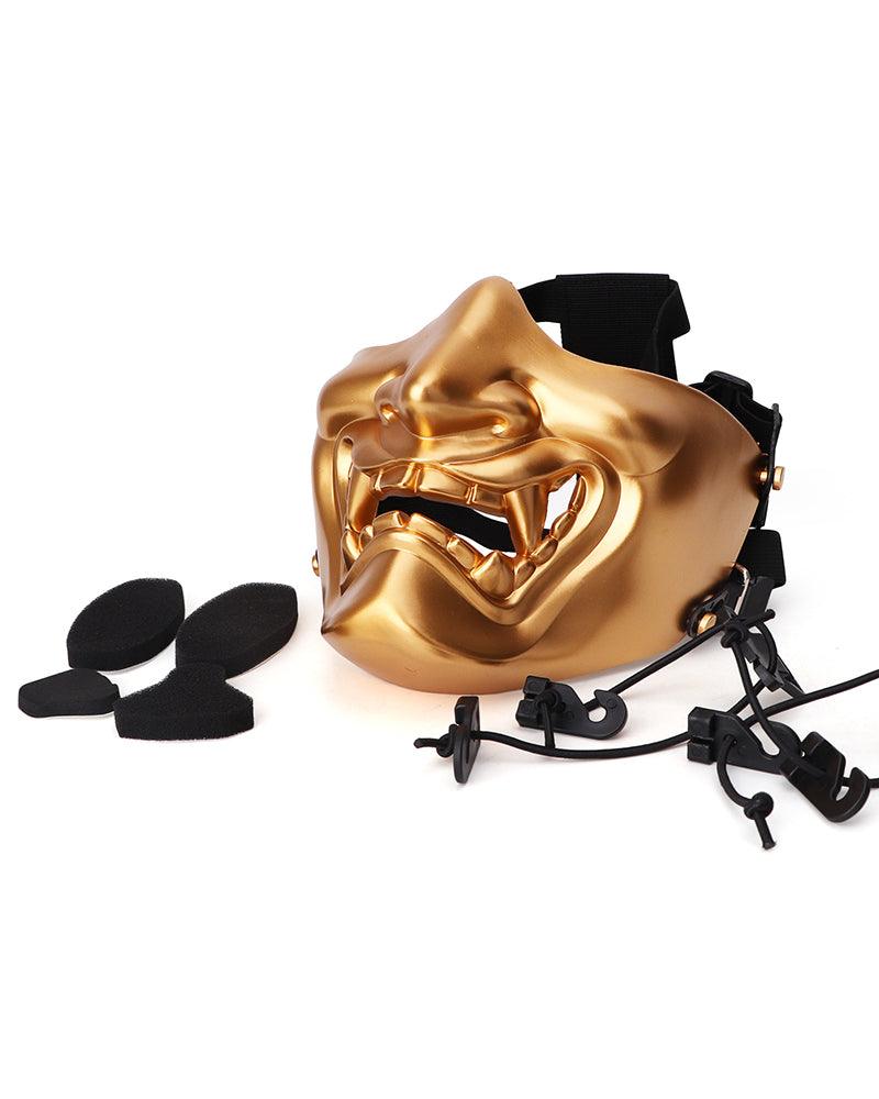Outdoor Japanese Oni Half Face Mask – Techwear Official